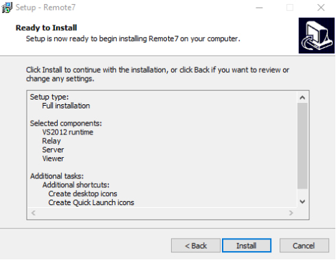 Install Remote7 Windows | Remote7